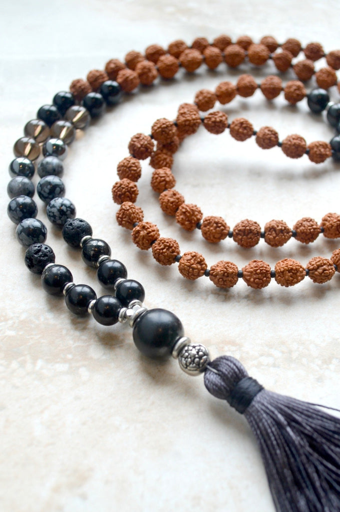 Positive Vibes - EMF Protection Mala – Moxie Malas